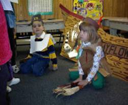First Thanksgiving Dramatic Play Activity
