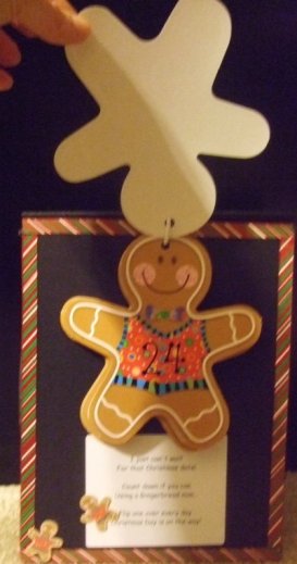 Gingerbread Man Countdown to Christmas